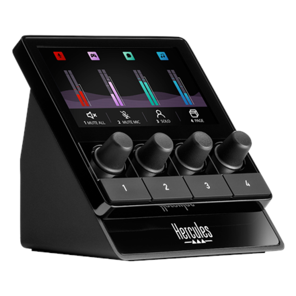 Hercules Stream 100 , Black , Audio Controller