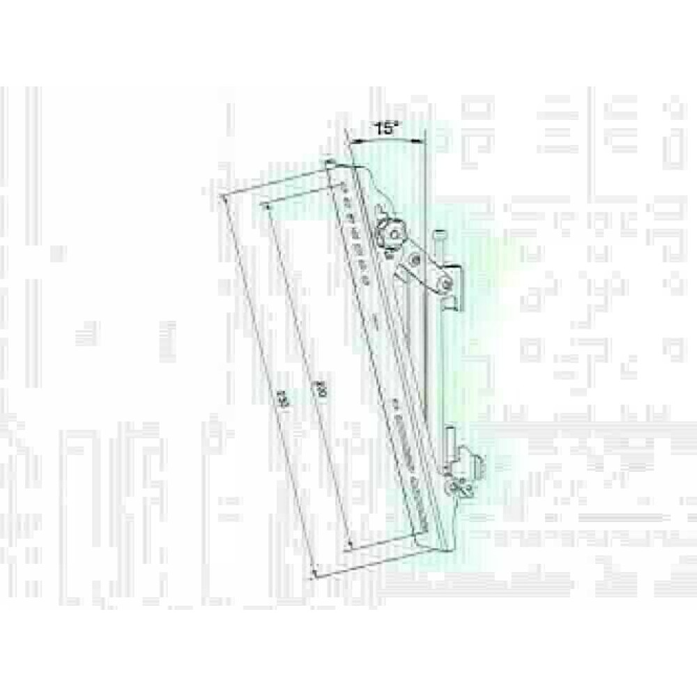 MB PRO SERIES - TILT ARMS 200MM